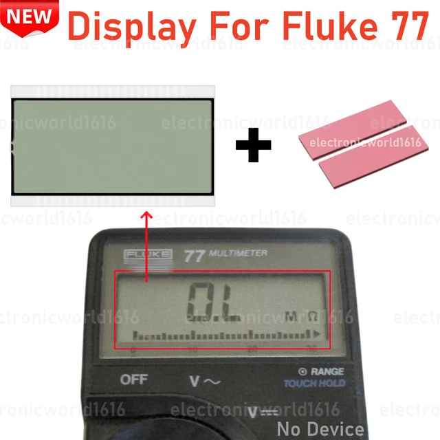 FOR FLUKE 77/ Fluke-77 Digital Multimeters LCD Display Screen ...