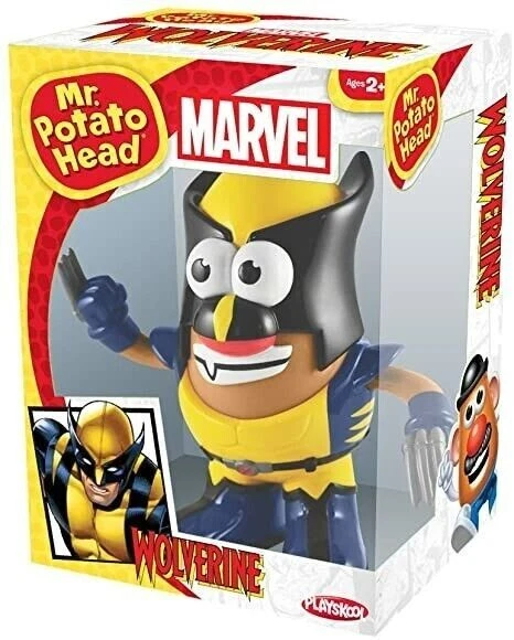 PLAYSKOOL MR.POTATO HEAD X-Men Wolverine Marvel Dc Comics Super Hero ...