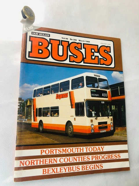 MAGAZINE BUSES BUS Mag March 1988 ra £5.08 - PicClick UK