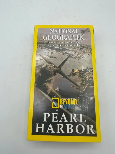 NATIONAL GEOGRAPHIC BEYOND the Movie: Pearl Harbor 2001 VHS Brand New ...