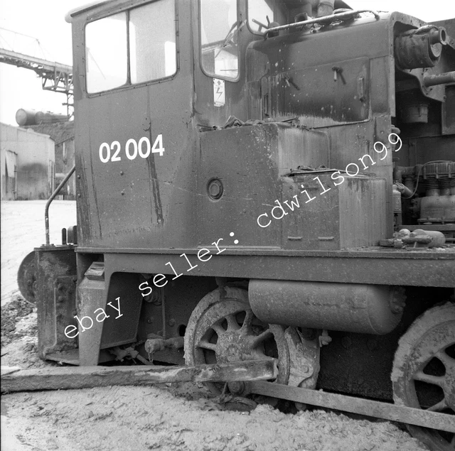 BRITISH RAILWAY NEGATIVE - BR Class 02 No. 02004 at Mountsorrel 1972 ...