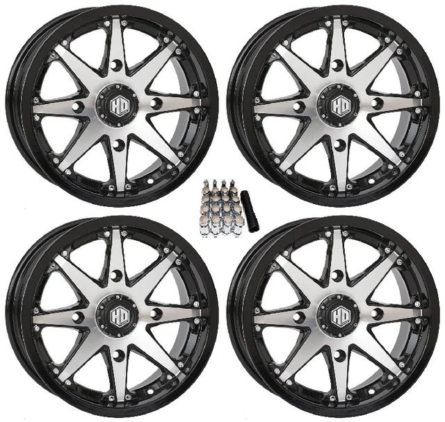 STI HD10 UTV Wheels/Rims Machined 14" Can-Am Maverick X3 EUR 364,38 ...
