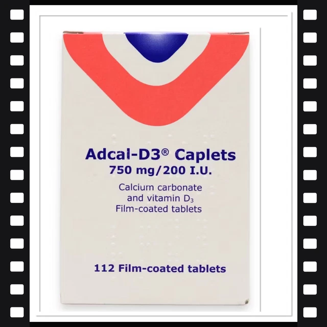 ADCAL D3 CAPLETS - 750mg/200 iu Vitamin D3 - 112 Film Coated Tablets £5 ...