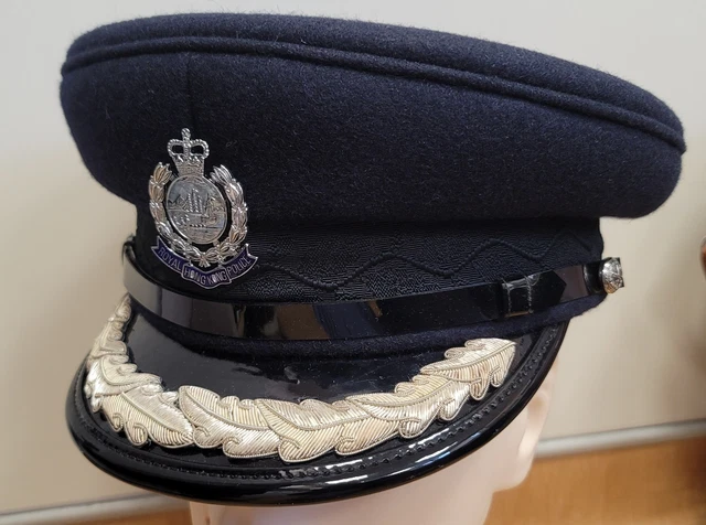 ROYAL HONG KONG Police Senior Officer peaked cap £149.99 - PicClick UK