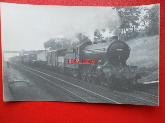 PHOTO LNER Ex Ner Class B16 Loco No 61455 At Croft Spa £3.00 - PicClick UK