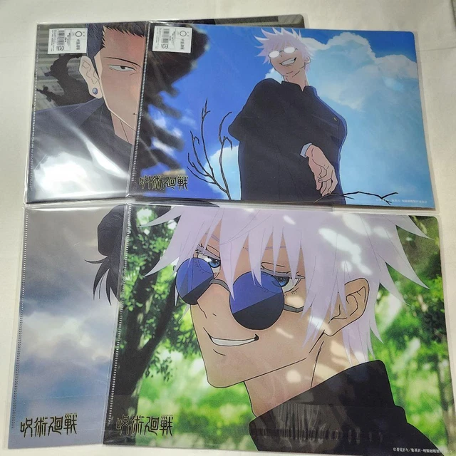 GOJO SATORU SUGURU Geto Rest Jujutsu Kaisen Plaza Clear File Set EUR 52 ...