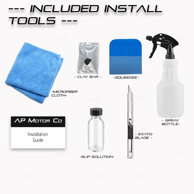 LEXUS GX 2024-2026 PreCut Paint Protection Film Clear Bra PPF DIY $319. ...