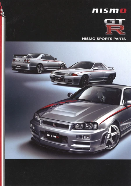[CATALOG] 2004 NISSAN SKYLINE GT-R NISMO sports parts brochure R32 R33 ...