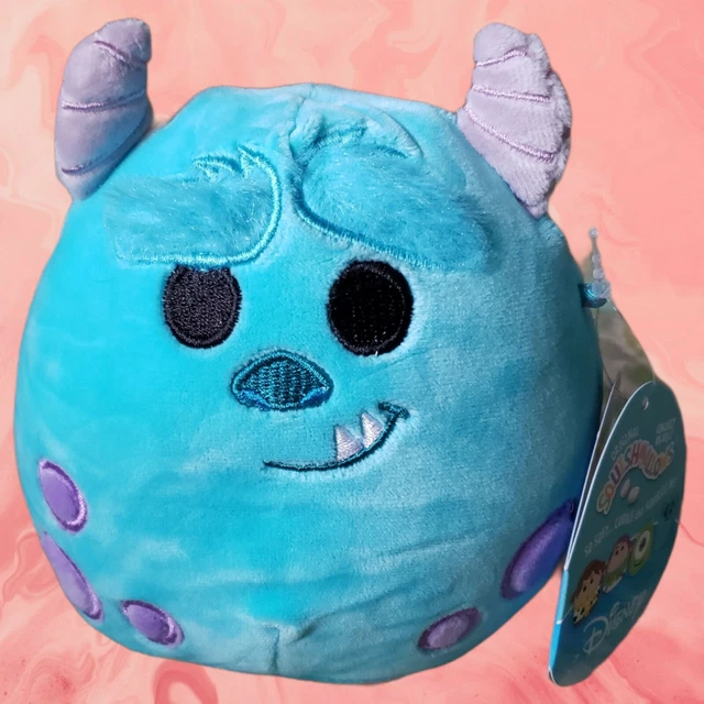 DISNEY SQUISHMALLOW SMALL Sulley Sully Monsters Inc KellyToy Plush New ...