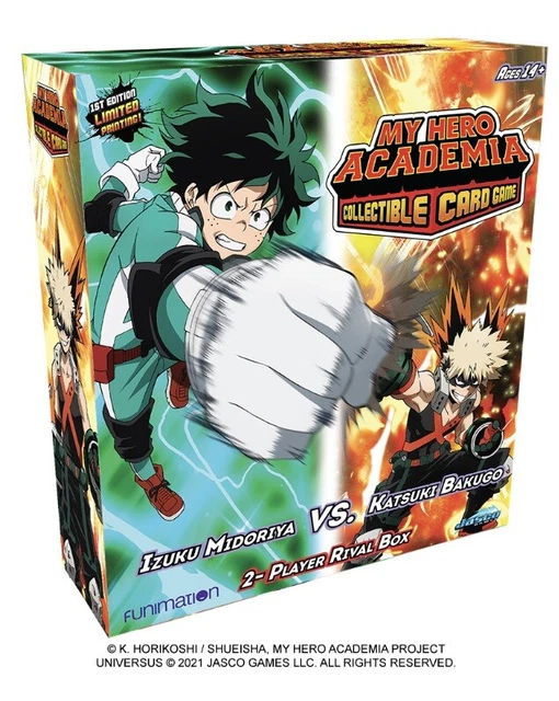 MY HERO ACADEMIA MHA card game izuku vs katsuki deck £20.00 - PicClick UK