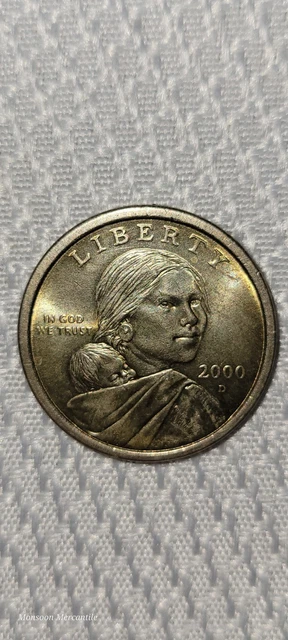 2000 D SACAGAWEA One Dollar Coin US Liberty $1,723.87 - PicClick CA