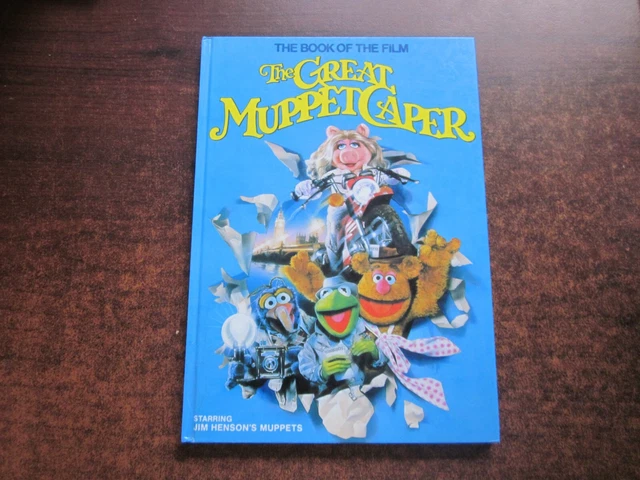 THE GREAT MUPPET CAPER Book of the Muppets Film by Jim Henson 1981 ...
