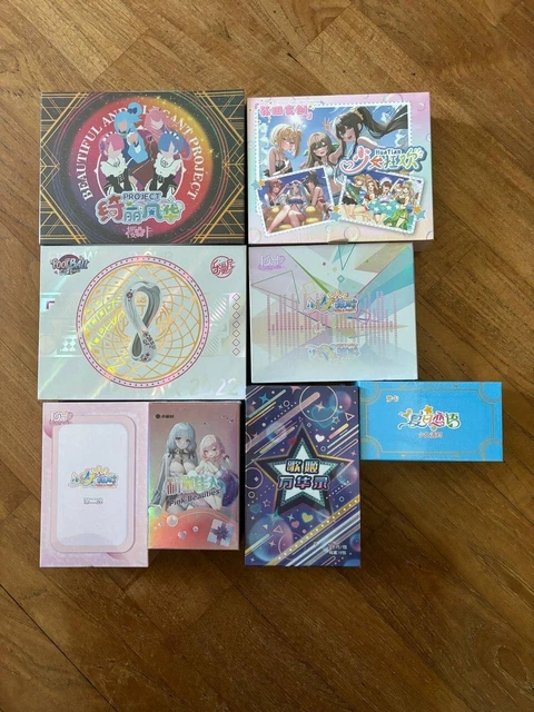 LOTTO X8 BOX Carte Goddess Story Waifu Anime Girl Card Display Box ...