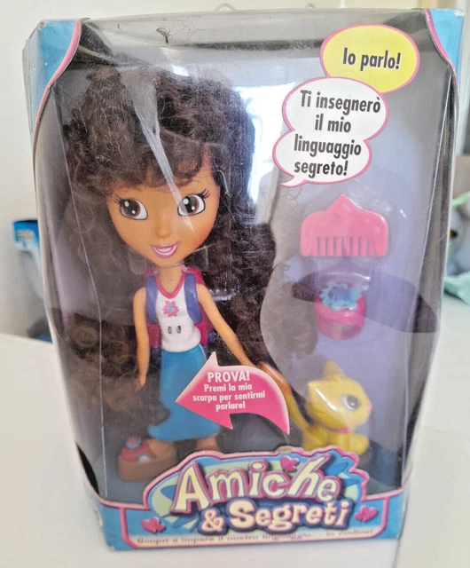 BAMBOLA PARLANTE AMICHE e Segreti Bianca Gig Giochi Preziosi Vintage ...