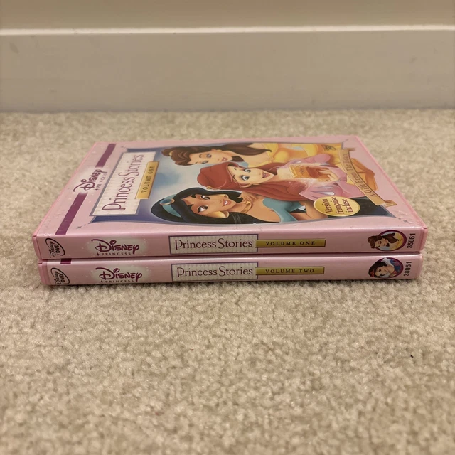 DISNEY PRINCESS STORIES Lot 2 DVD Videos Volume 1 2 Tales Friendship ...