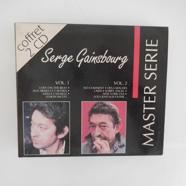 SERGE GAINSBOURG MASTER Serie Set 2 CD 834227 £39.19 - PicClick UK