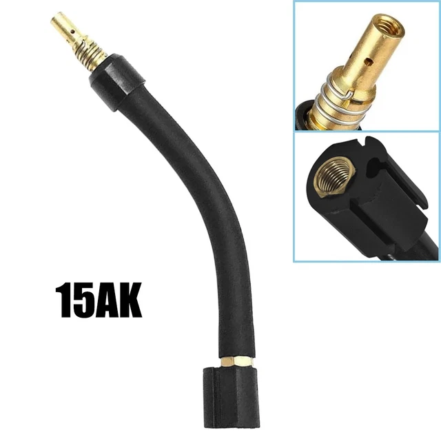 FLEXIBLE SWAN NECK Mig Torch Consumable 15AK for Carbon Dioxide Welding ...