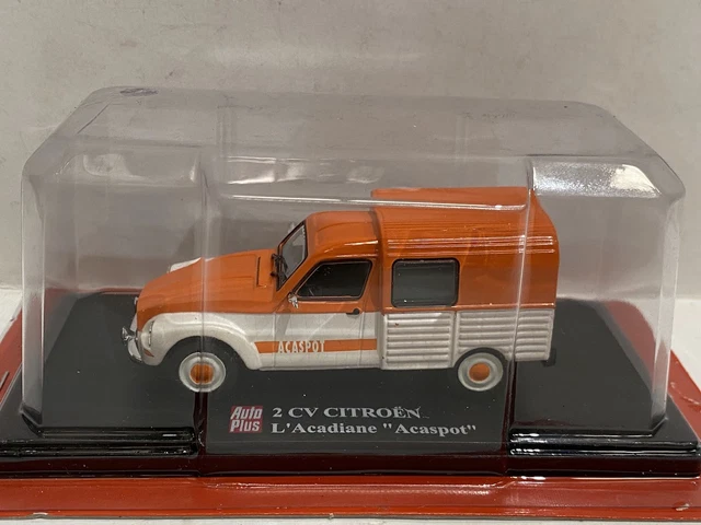 CITROEN 2CV ACADIANE ACASPOT AUTOPLUS 1:43 Diecast fourgonnette EUR 14 ...