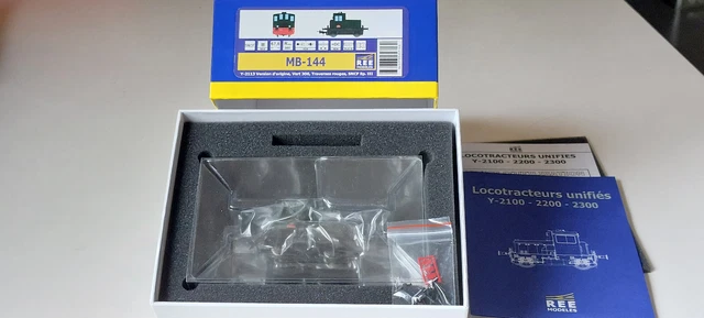 SNCF REE MODELS Locotracteur Y-2113- Vert 306 *Ho*Dc* Mb-144 EUR 109,99 ...