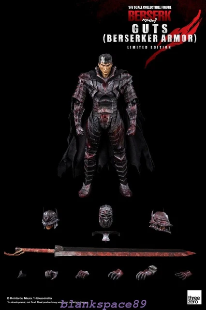 3A THREEZERO BERSERK Guts 1/6 Scale Action Figure Blood berserk Armor ...