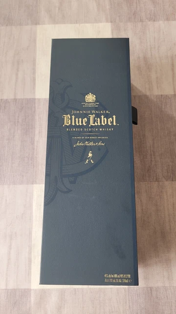 JOHNNIE WALKER BLUE Label - Empty Whisky Bottle £10.00 - PicClick UK