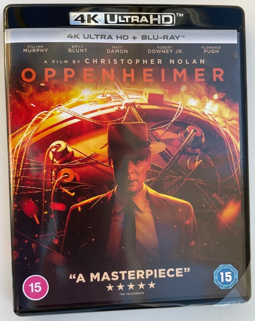 OPPENHEIMER (4K UHD) Cillian Murphy, Emily Blunt, Robert Downey Jr. £7. ...