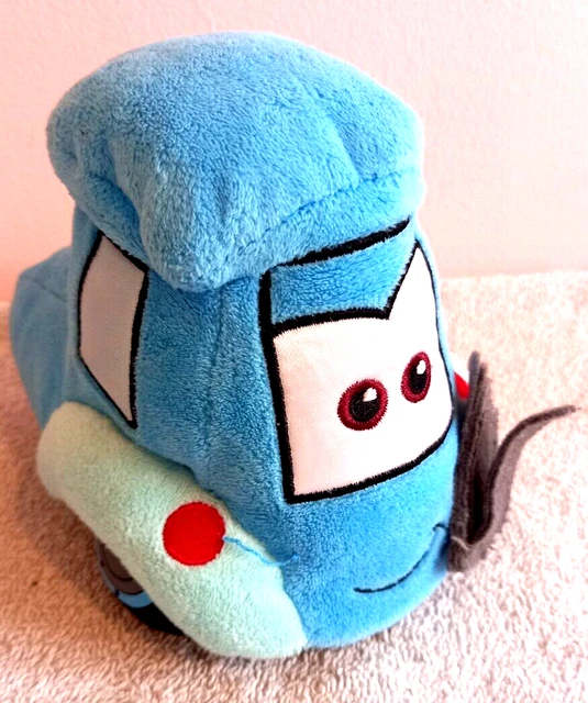 DISNEY CARS PIXAR Guido Blue Car Disney Store Stamped Plush Soft Toy £ ...