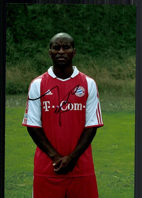 ZE ROBERTO SUPER Großfoto 20x30 cm Bayern München Orig. Sign. +12 EUR 9 ...