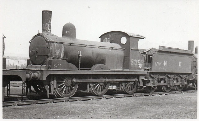 LNER CLASS J15 0-6-0 No 5398 at UNKNOWN MPD R/PHOTO by PHOTOMATIC £1.00 ...