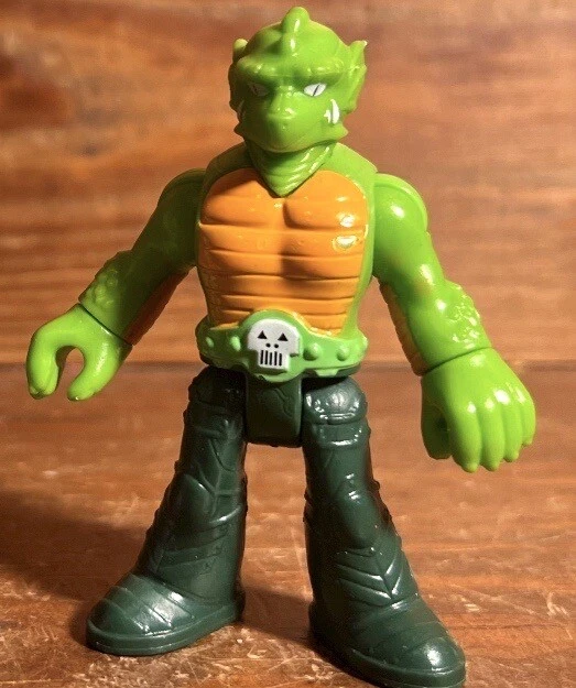 FISHER-PRICE IMAGINEXT LIZARD Man Dragon Lizardman Green 3” Figure EUR ...