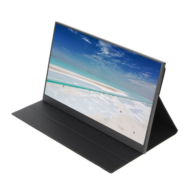 17.3 INCH 1080P Portable Monitor HD Multimedia Interface Type C Monitor ...