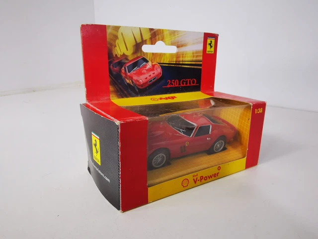 FERRARI 250 GTO 1/38 Hot Wheels Shell V-Power Rare EUR 14,90 - PicClick FR