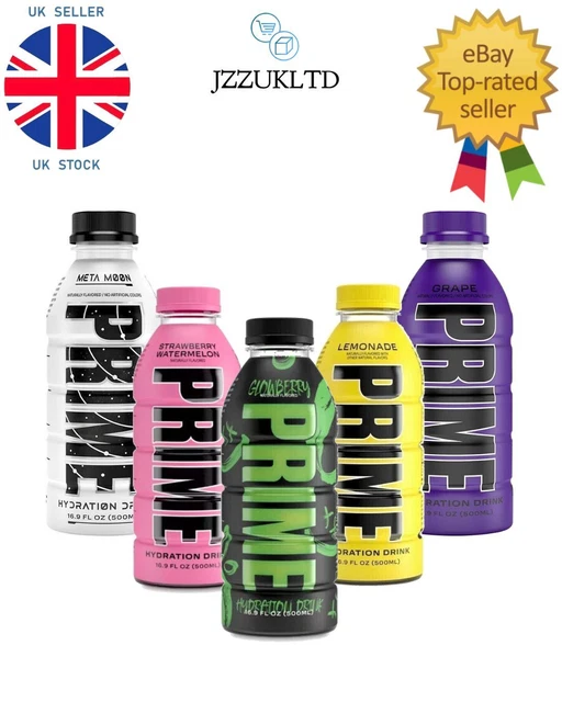 PRIME HYDRATION DRINK Bottles By Logan Paul & KSI, RARE FLAVOURS ...