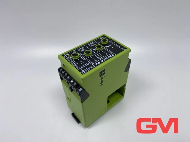 TELE RELAIS DE Surveillance PW 400V O4X Surveillance Relay 8A 250V ...