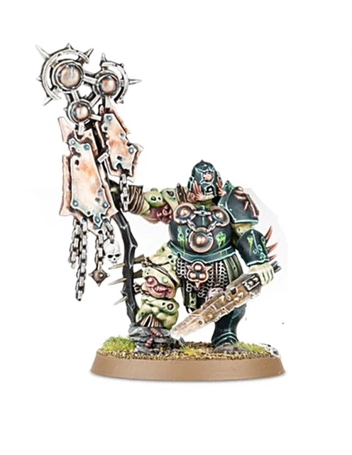 WH AOS ROTBRINGER Maggotkin Nurgle Putrid Blightkings Blightlord Icon ...