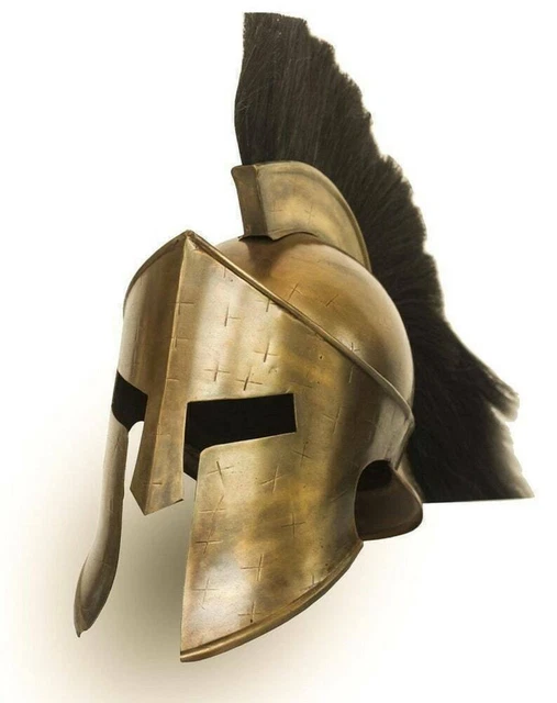SPARTAN LEONIDAS 300 King Antique Medieval Wearable Helmet Warrior ...