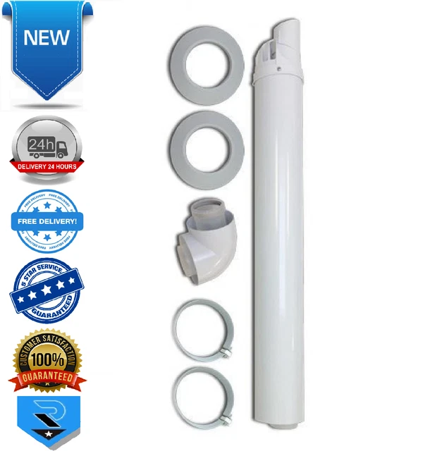 VAILLANT STANDARD HORIZONTAL Flue Kit 0020219517 £114.99 - PicClick UK