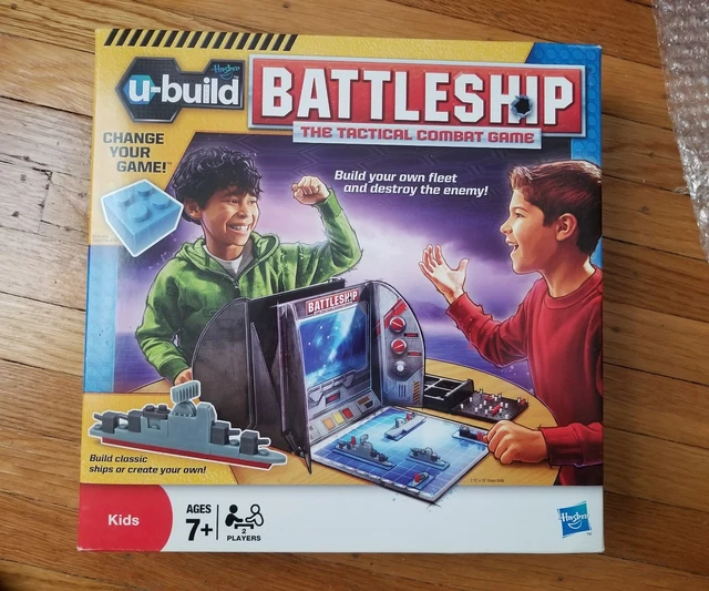HASBRO U-BUILD BATTLESHIP Game – BATTLESHIP The Tactical Combat Game ...