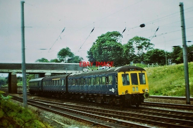 PHOTO AN Unidentified (Class 116) 3-Car Dmu Passing Potters Bar In Rail ...