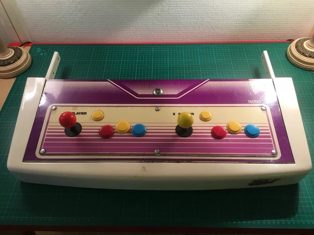 CONTROL PANEL TECMO Kyotaro 2L6B Original Borne Arcade Jamma Cabinet ...