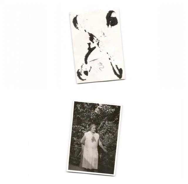 (C11019A152) Meissen HANNI, Fotoca9x6cm, Nachlass HANNI - vom Mädchen ...