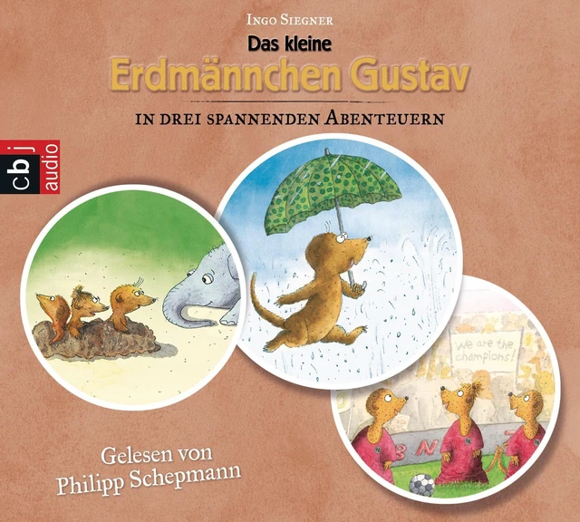 DAS KLEINE ERDMÄNNCHEN Gustav in drei spannenden Abenteuern, Ingo ...