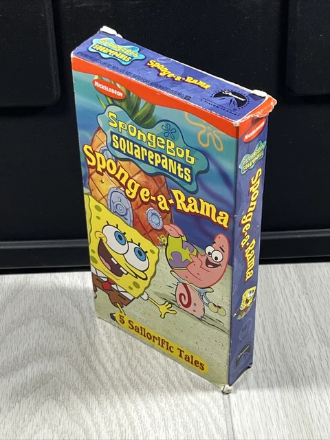 SPONGEBOB SQUAREPANTS - Sponge-A-Rama VHS 2003 Nickelodeon £12.32 ...