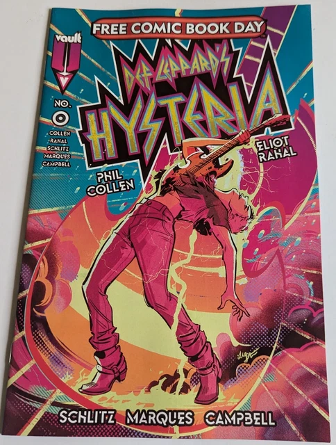 DEF LEPPARD'S HYSTERIA: No 0 Vault Comic Free Comic Book Day From 2025 ...