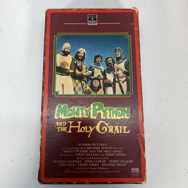 MONTY PYTHON AND THE HOLY GRAIL VHS John Cleese Eric Idle Terry Jones ...
