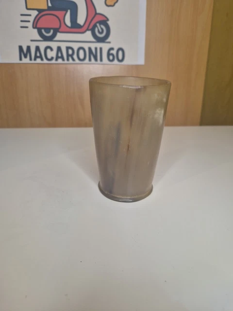COUPE / BÉCHER en Corne de Vache vintage EUR 18,00 - PicClick FR