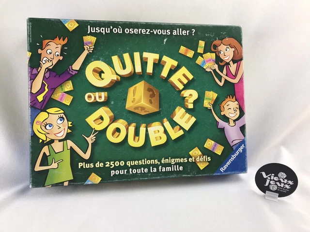 QUITTE OU DOUBLE Jeu De Société Ravensburger 2003 100% Complet EUR 9,90 ...