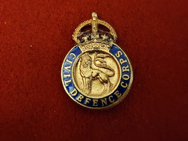 WW2 CIVIL DEFENCE Corps Enamel Badge EUR 15,16 - PicClick FR
