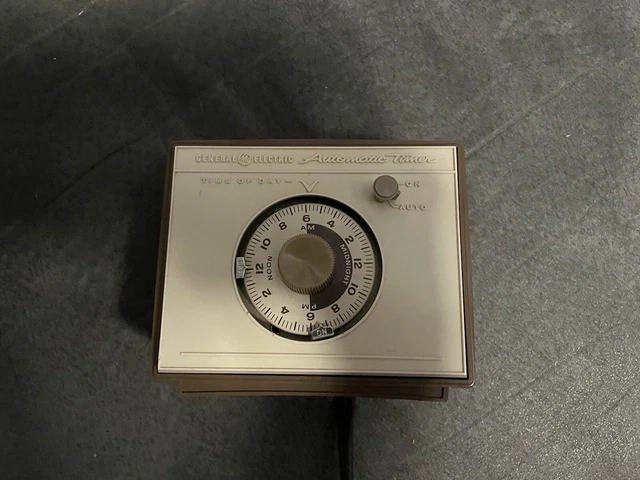VINTAGE GE GENERAL Electric Automatic Timer Model 8117 TESTED $10.30 ...