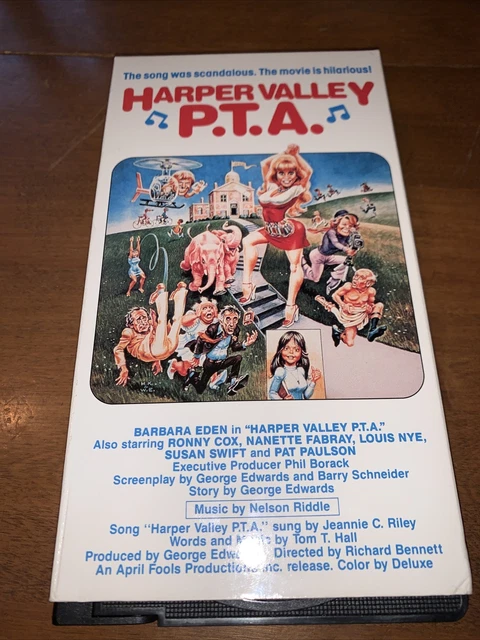 HARPER VALLEY P.T.A. VHS commedia 1978 Barbara Eden Ronny Cox Nanette ...